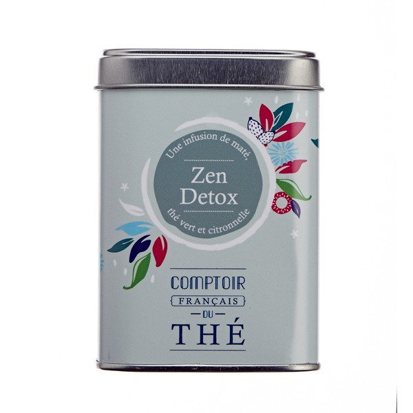 Infusion mate et thé vert Zen Detox 100g - Cellier du Périgord